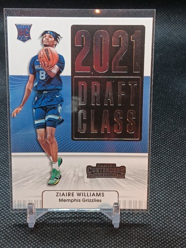 2021-22 Contenders - ZIAIRE WILLIAMS - 2021 Draft Class - Grizzlies RC ...