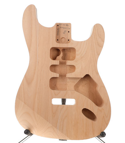 Stratocaster Body Raw Alder Unfinished CNC Rough Cut Strat Body 4lb 3oz ...