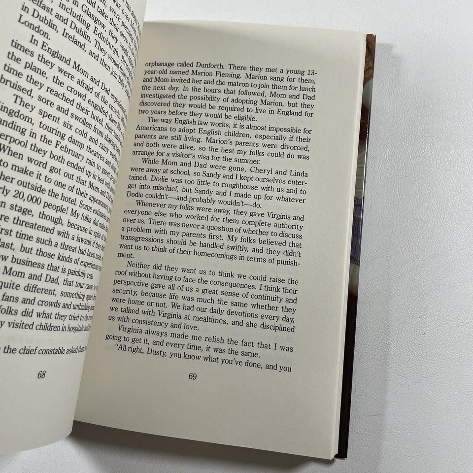 Roy Rogers Jr Signed Book Growing Up With Roy And Dale Regal Books 1986 ...