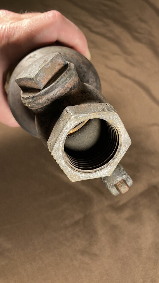 Antique Brass Bronze Train / Marine / Tractor Steam Engine Steam ...