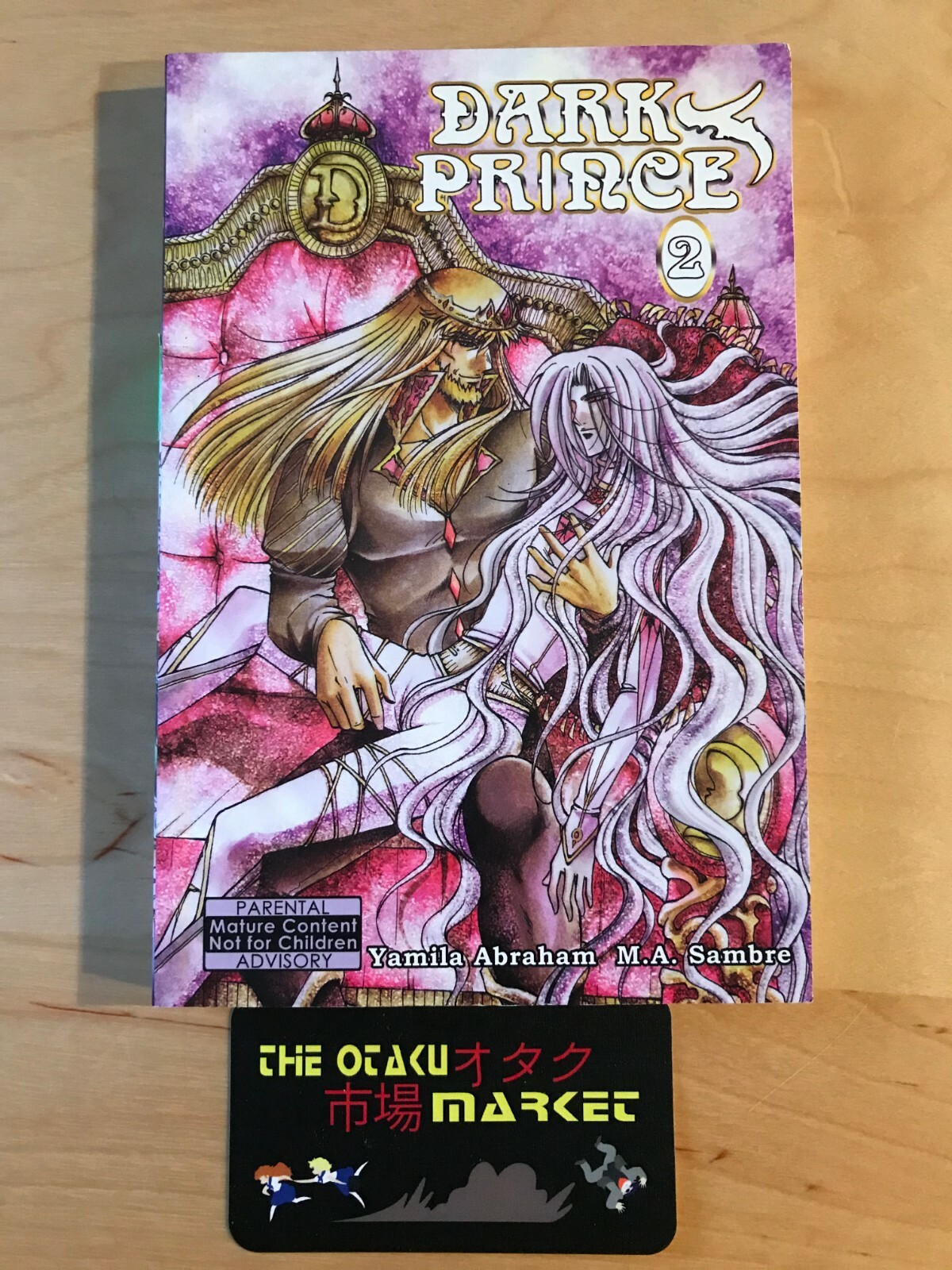 Dark Prince vol 2 by Yamila Abraham / New Yaoi manga from Yaoi Press | eBay