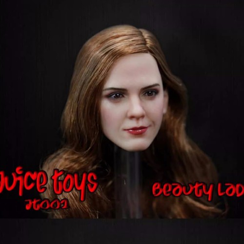 1/6 Beauty Lady Emma Watson Head Sculpt For 12" Juice toys Female ...