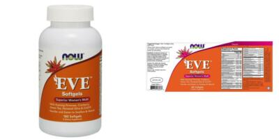 Now Supplements, Eve™ Women's Multivitamin with Evening Primrose, 180 ...
