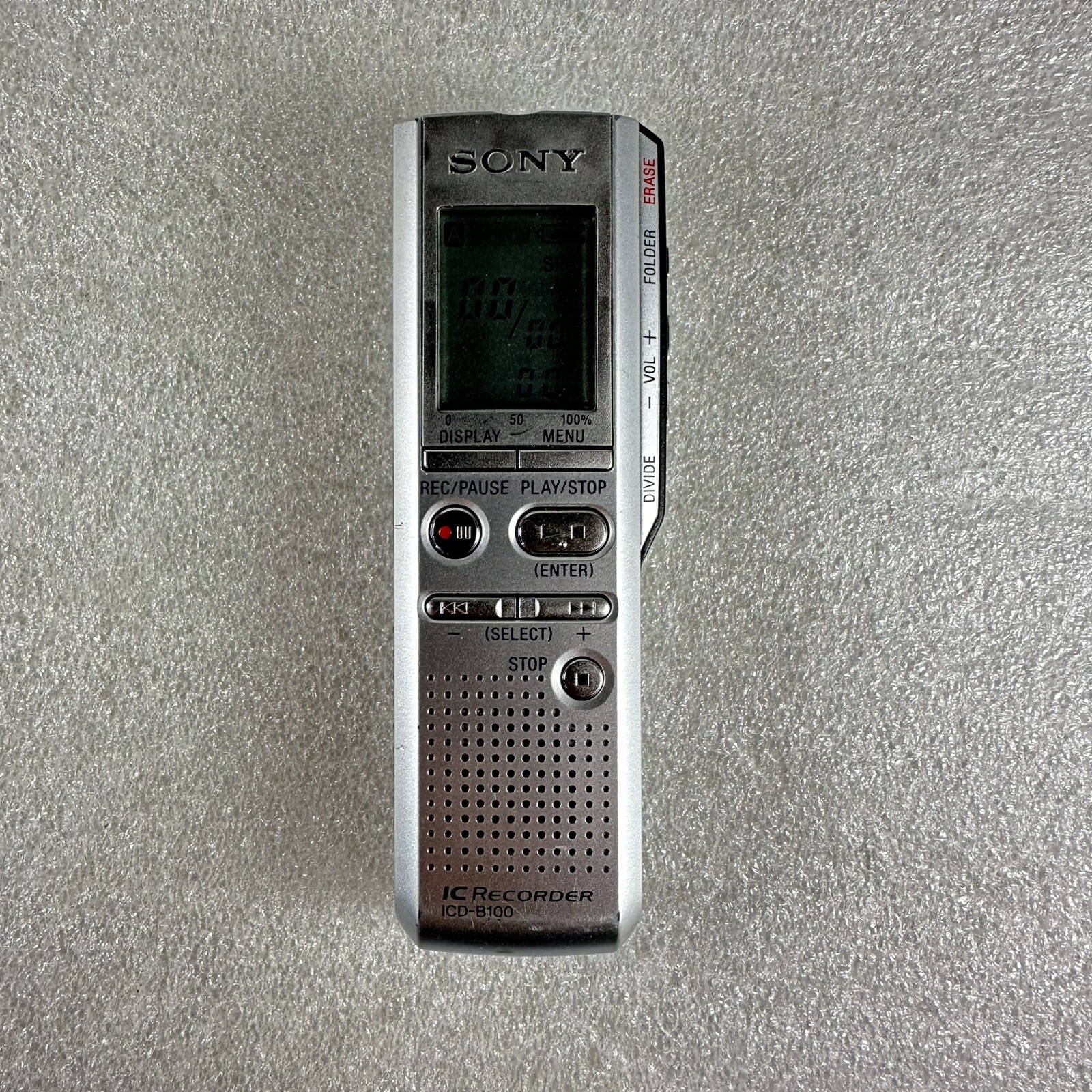 Sony IC Recorder ICD-B100 Digital Recorder Dictaphone Voice Memo ...