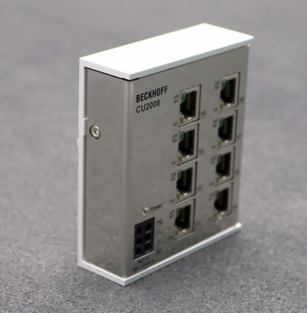 Beckhoff CU2008-0000 8 Port Ethernet Schalter 24 Vdc - Fair Zustand ...