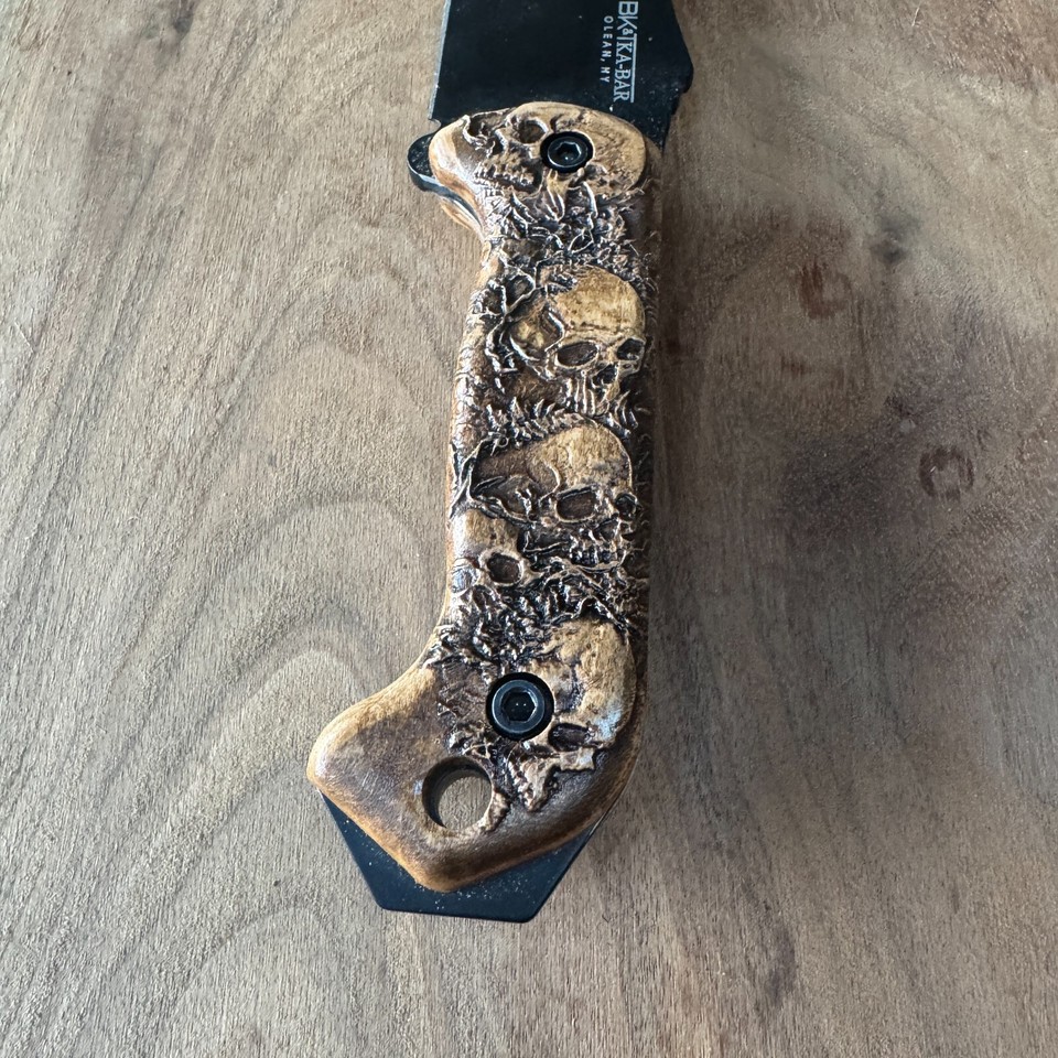 Graveguard scales for Ka-Bar Becker bk-2 bk-7 bk-9 / custom scales ...