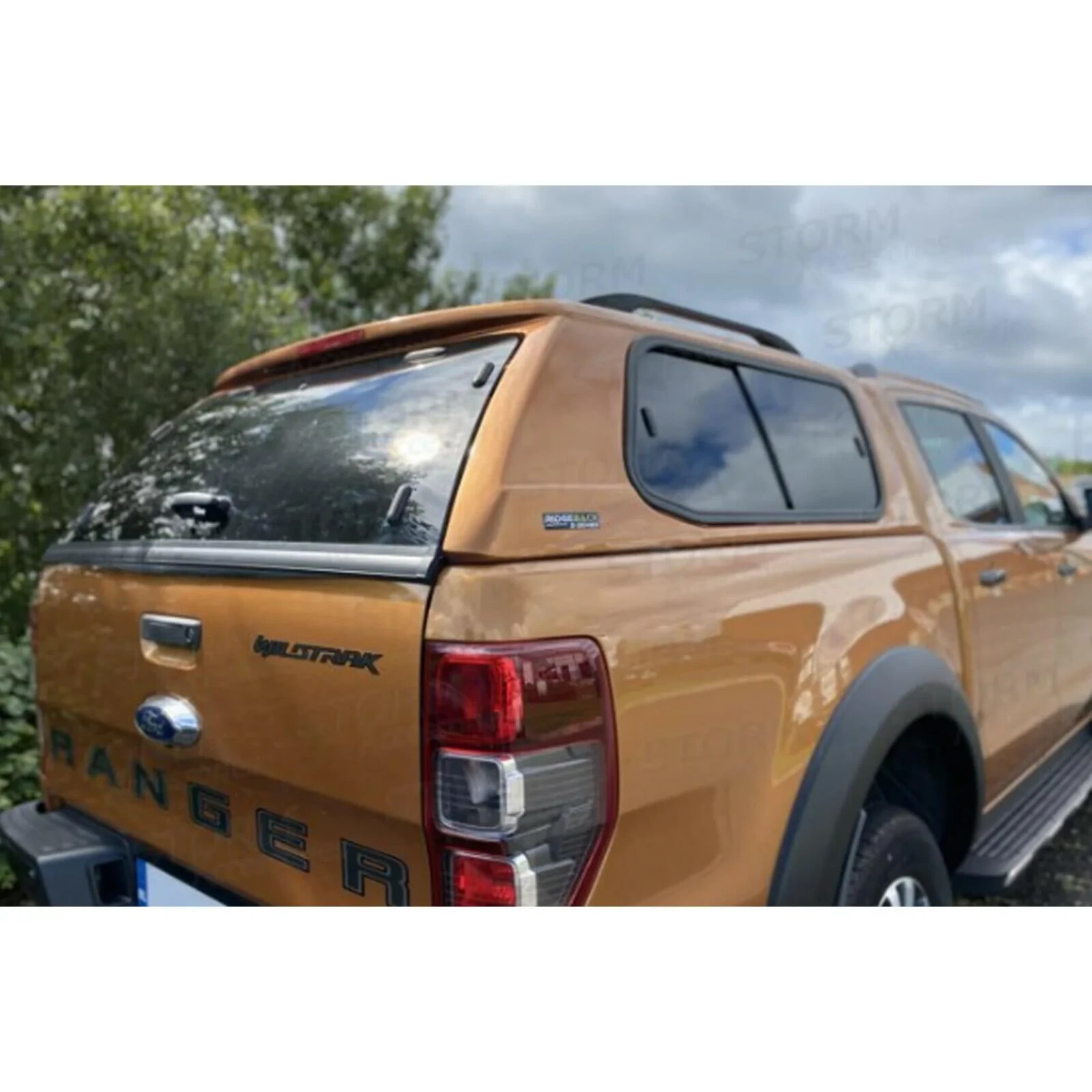 FORD RANGER T6 DOUBLE CAB 2012 ON RIDGEBACK S-SERIES HARDTOP BLUE ...