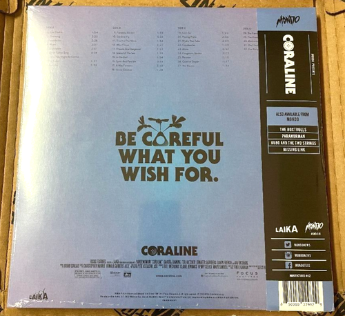 Coraline (Original Motion Picture Soundtrack) by Bruno Coulais (Record ...