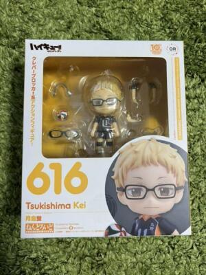 【Authentic】Nendoroid 616 Tsukishima Kei Haikyu!! Figure New Free Ship ...