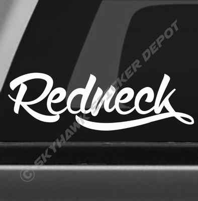 Redneck Vinyl Bumper Sticker Decal Car Truck Off Road 4x4 Diesel | eBay