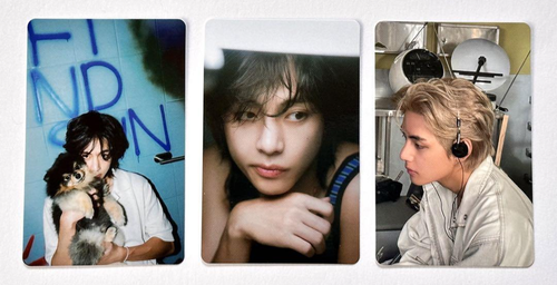 V BTS Layover JAPAN OFFICIAL JPFC POB LUCKY DRAW OFFICIAL PHOTO CARD ...