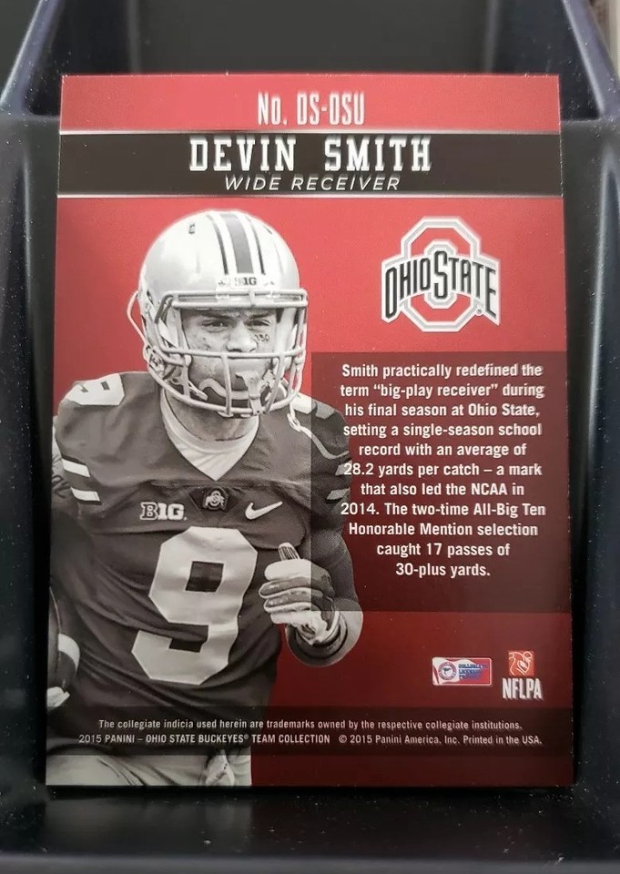 2015 Panini Ohio State Honors #20 Devin Smith | eBay