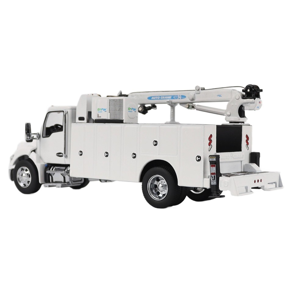 Kenworth T380 Auto-Crane Work Truck 1:50 Scale Model - Diecast Masters ...