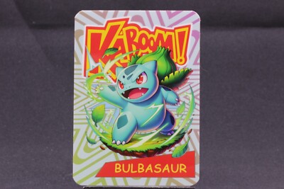 Custom Kaboom Pokemon Bulbasaur Trading Card k5 | eBay