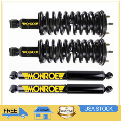 Monroe Front Quick Struts Rear Shock Absorber Fits Nissan Frontier RWD ...