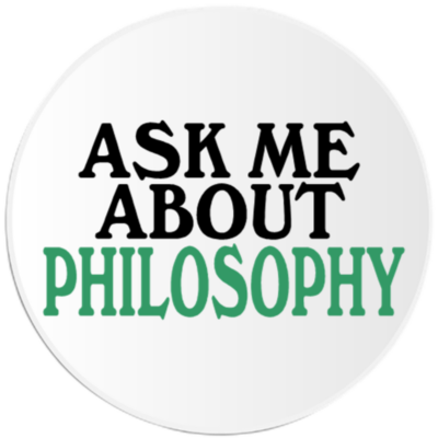 Ask Me About Philosophy - 10 Pack Circle Stickers 3 Inch - Philosopher ...