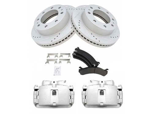 Front Brake Pad Rotor and Caliper Set For 2003-2009 Hummer H2 2004 2005 ...