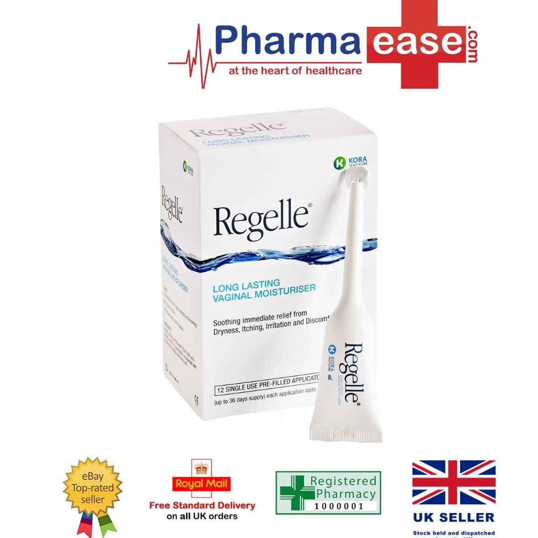 Regelle Long Lasting Vaginal Moisturiser - Pack of 12 Tubes | eBay
