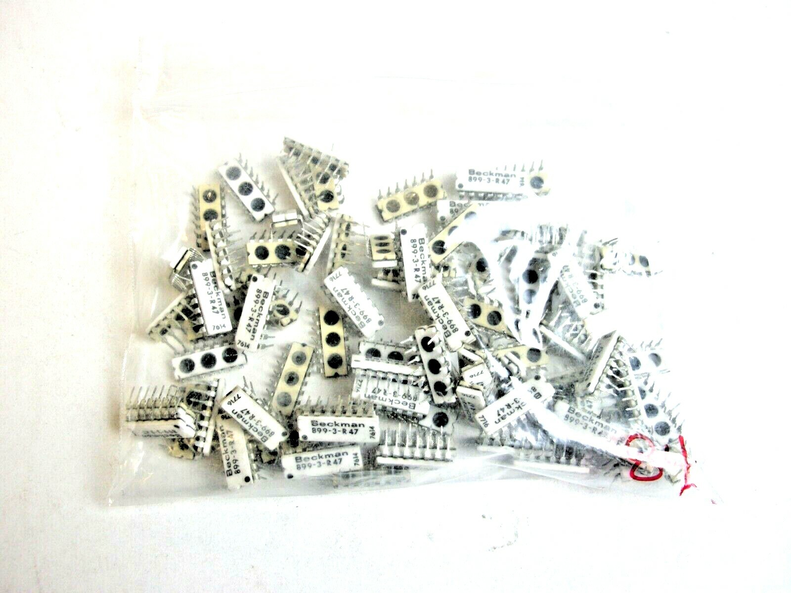 47 Ohm 14 Pin DIP (dual inline package) Resistor (New Old Stock)(QTY 5 ...