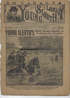 YOUNG SLEUTH LIBRARY #103 FLORIDA EVERGLADE FRANK TOUSEY FRANK TOUSEY DIME NOVEL | eBay UK