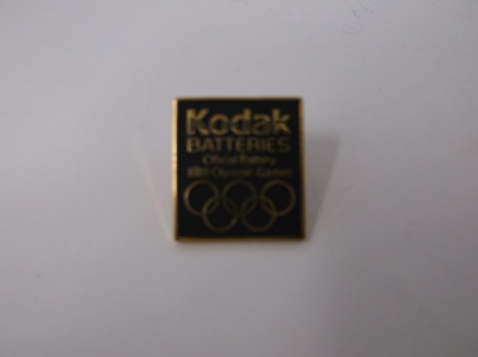 1988 Olympics KODAK BATTERIES Official Battery 1988 Olympic Games Pin ...