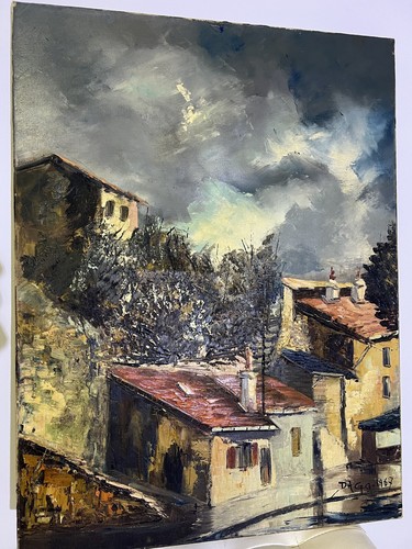 Robert Dago, Oil, 1967 | eBay