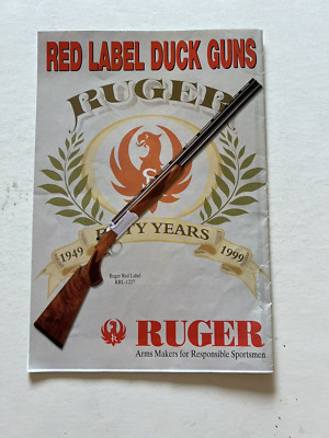 Red Label Duck Guns RUGER Poster | eBay