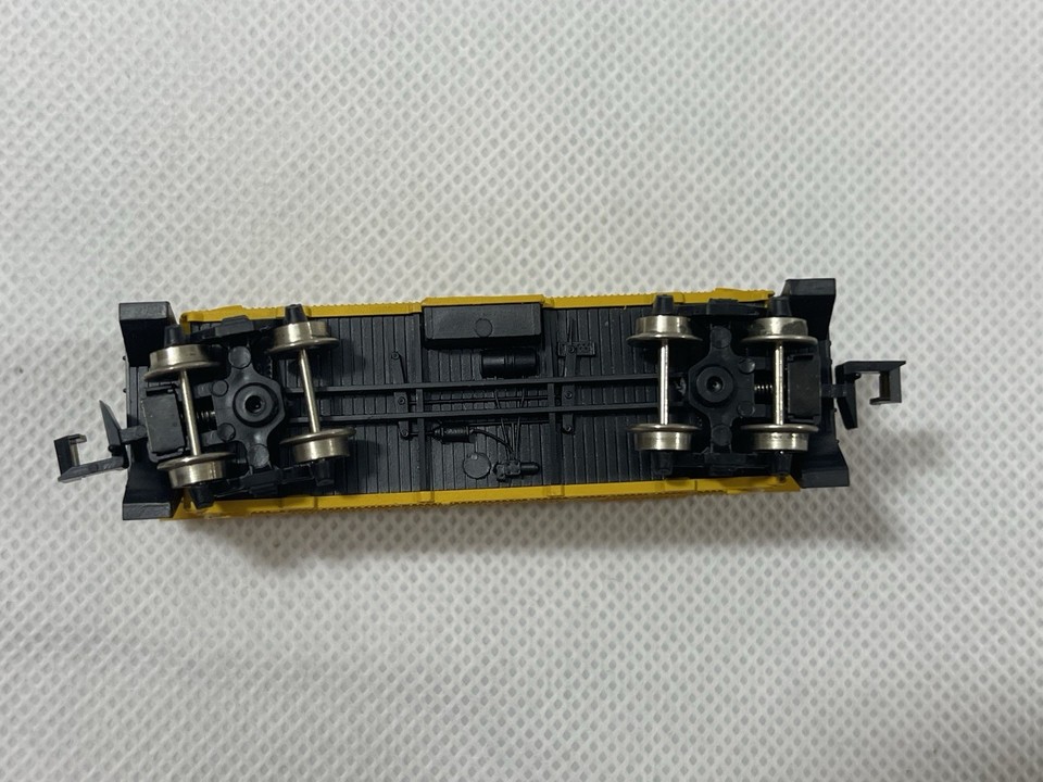 N Scale Vintage Train Cars Lot of 10 & Two N Scale Track Pieces | eBay