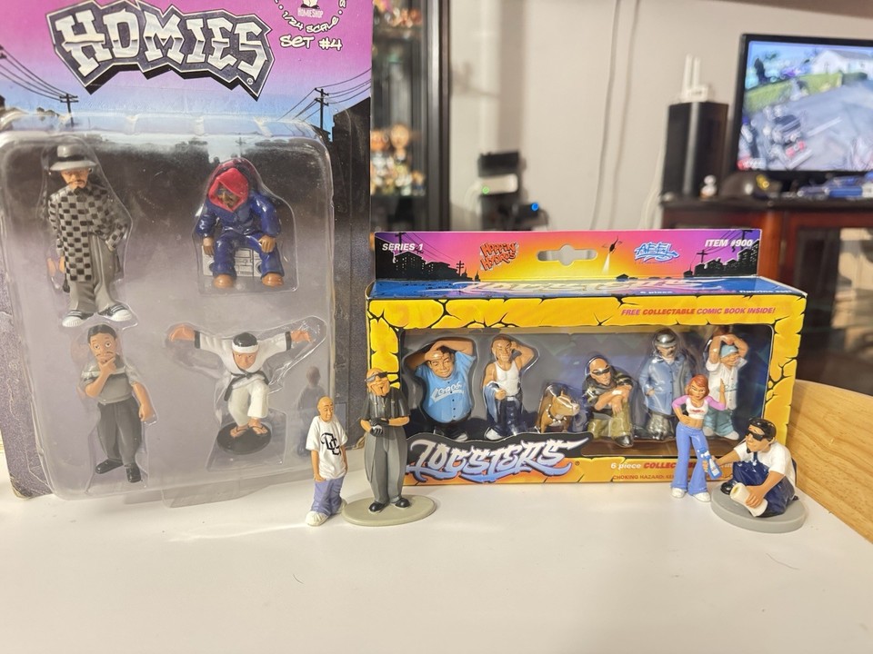 Homies Figures Lot Mixed Locsters ,Rollerz 1/24 Scale & Homies 1/24 ...
