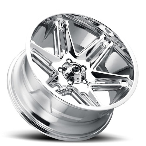 4-New 22" Vision 363 Razor Wheels 22x12 8x170 -51 Chrome Rims 125.2 ...