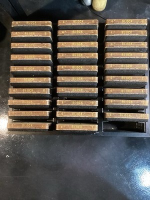 Ellison ACCU-CUT 4” Block Font Alphabet A-Z Cutting Dies Educational ...