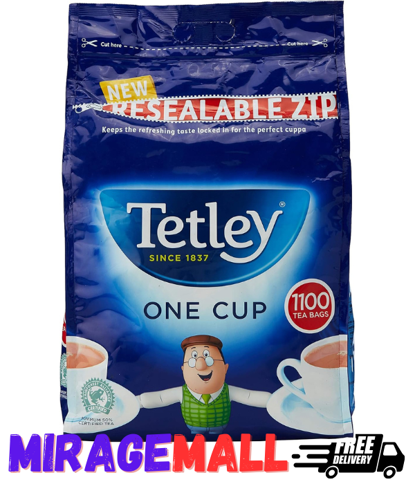 Tetley One Cup Tea Bags, 1100 brand New Best item in Uk with fast ...