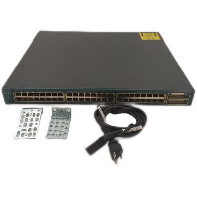 Cisco Catalyst 3550 WS-C3550-48-SMI 48-Port Fast Ethernet L3 Managed ...