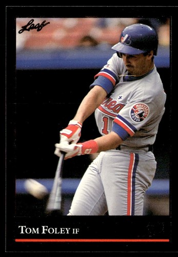 1992 Leaf Black Gold Tom Foley Montreal Expos #372 | eBay