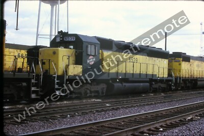 Original Slide Chicago & Northwestern CNW 6539 EMD SD45 4-89 Proviso ILL | eBay