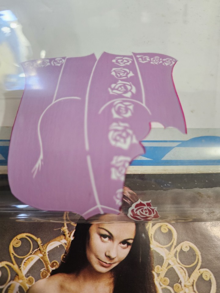 Vintage 1970 Pinup Freemason Restaurant Advertising Calendar Peek-a-boo ...