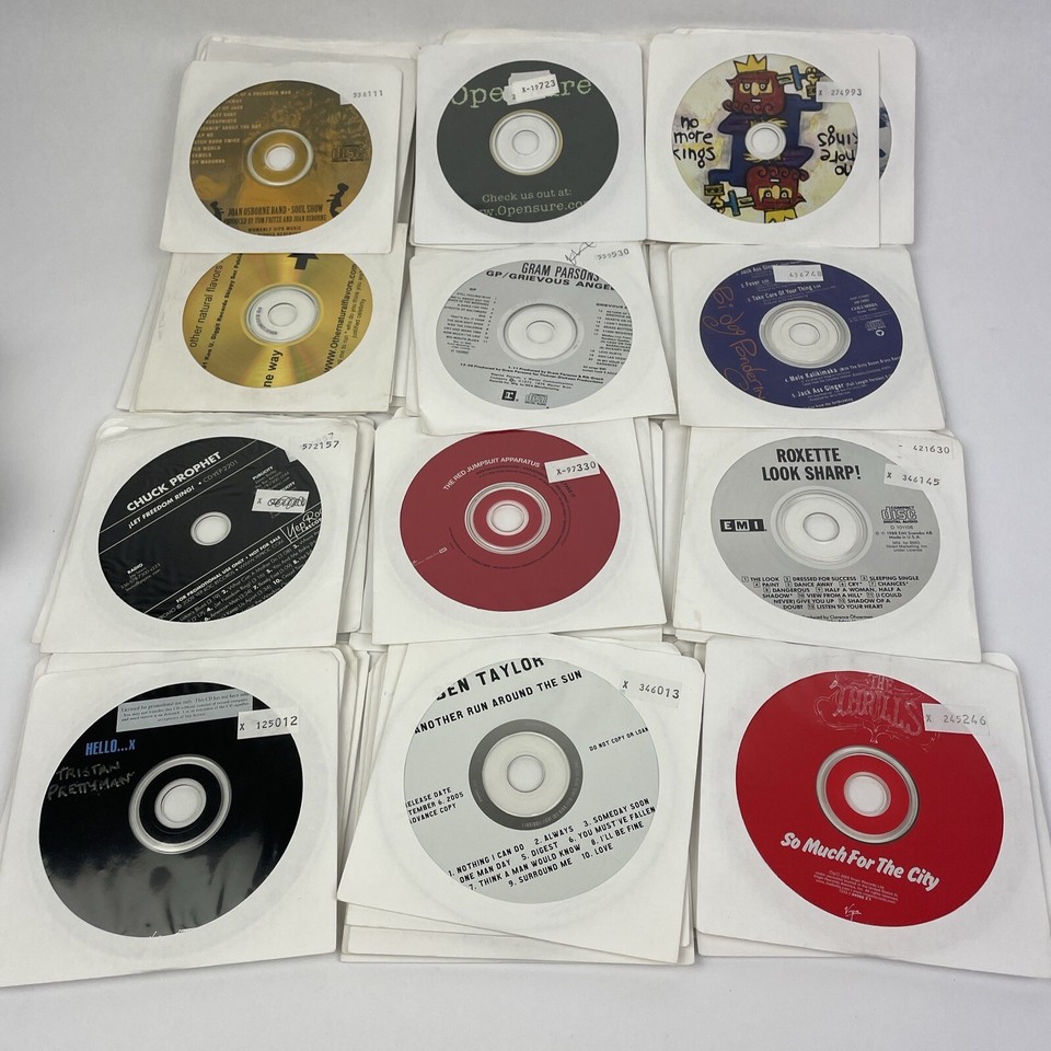Huge Audiophile Digital Audio CD Lot - Assorted Bands Discs Only in ...