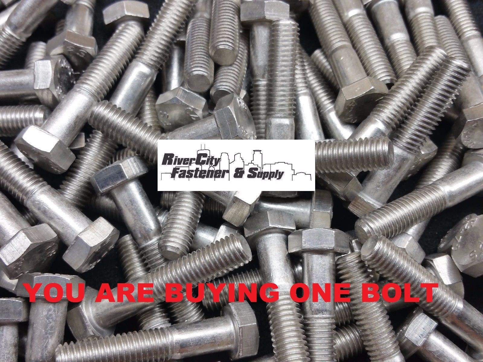(1) M8-1.25x40 Stainless Steel Hex Head Cap Screws / Bolts 8mm x 40mm ...