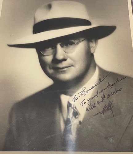 Del Webb "Yankees Owner 10x WS Champion" Signed Autographed 8x10 Photo ...