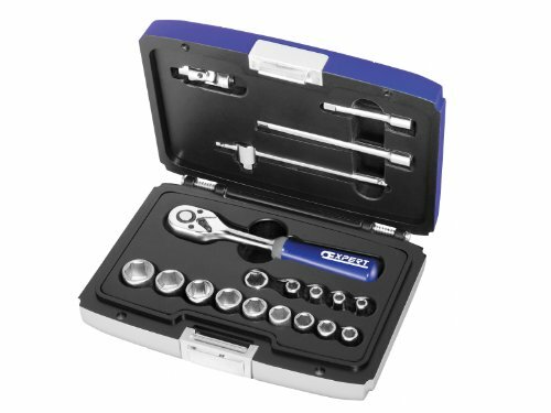 Britool Expert E030700 -inch Square Drive Metric Socket Set 19-Piece ...