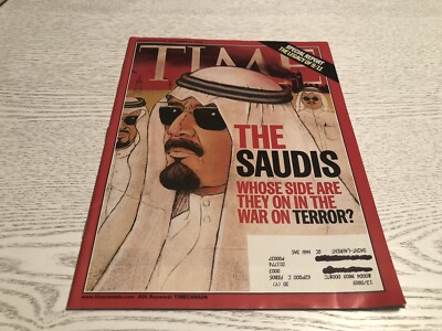 Time Magazine Sept 15 2003 The Saudis 9/11 AL Queada War On Terror | eBay