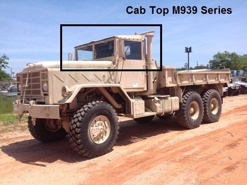 Cab Top cover M939 M925 M923 900 Series 5 Ton truck Tan Vinyl 2540-01 ...
