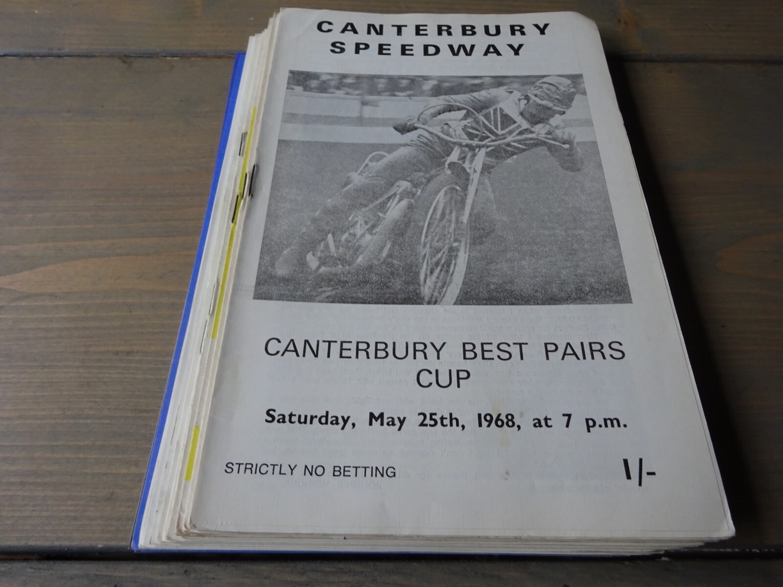 Choice of CANTERBURY Crusaders Speedway programmes 1968-1977 British ...