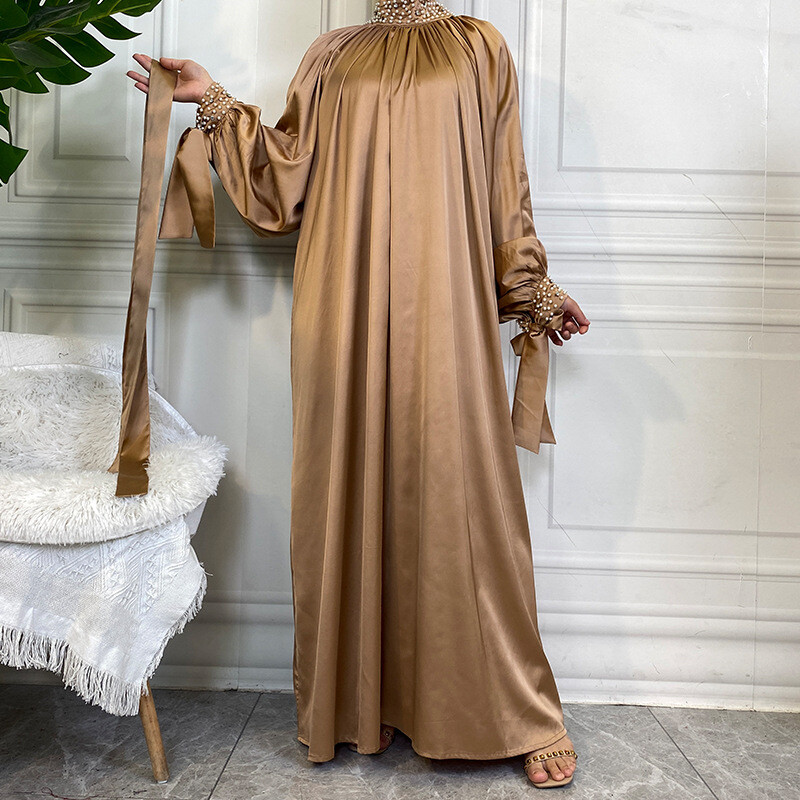 Kaftan Abaya Dubai Women Maxi Dress Islamic Caftan Arab Robe Party Gown ...