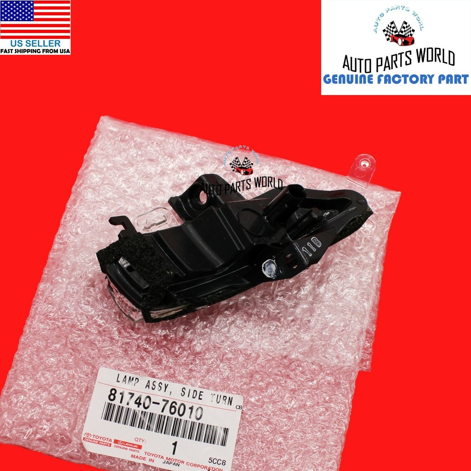 GENUINE OEM LEXUS ES350 GS350 LEFT DRIVER MIRROR TURN SIGNAL LAMP 81740 ...