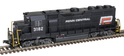 Atlas N EMD GP40 Penn Central PC #3182 DCC/SND 40005290 | eBay