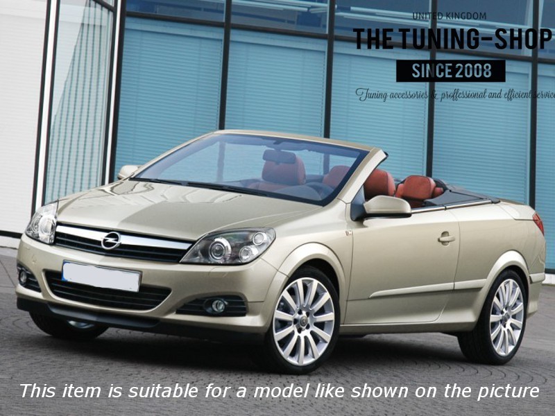 Shift Boot For Opel Astra H MK5 2004-09 Black Blue Leather "GTC ...