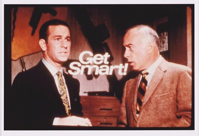 GET SMART DON ADAMS EDWARD PLATT RARE NBC TELOP SLIDE PROMOTIONAL PHOTO ...