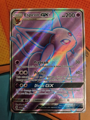Pokemon Espeon GX TCG 140/149 Sun Moon Base Set Ultra Rare Card | eBay UK