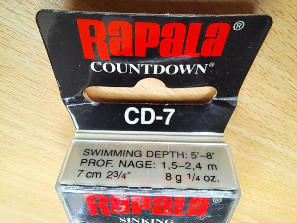 Rapala CountDown CD-7 GBCW Gold Brown Crawdad Fishing Lure Japan Special | eBay